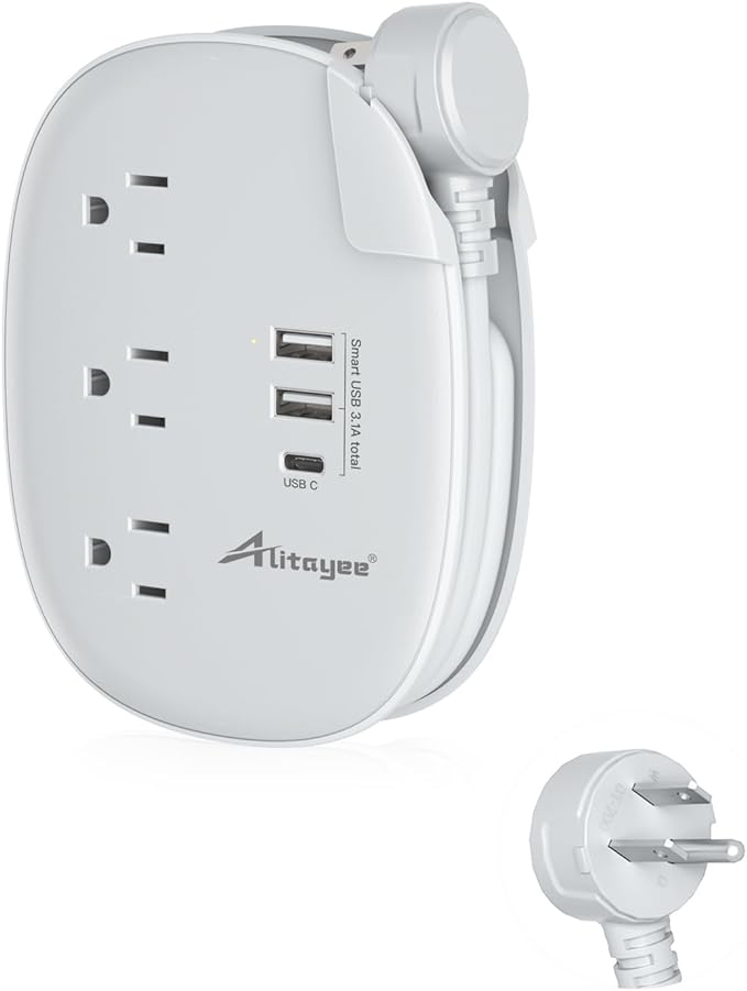 2024 USB C Portable Travel Power Strip Amazon - AllEars.Net