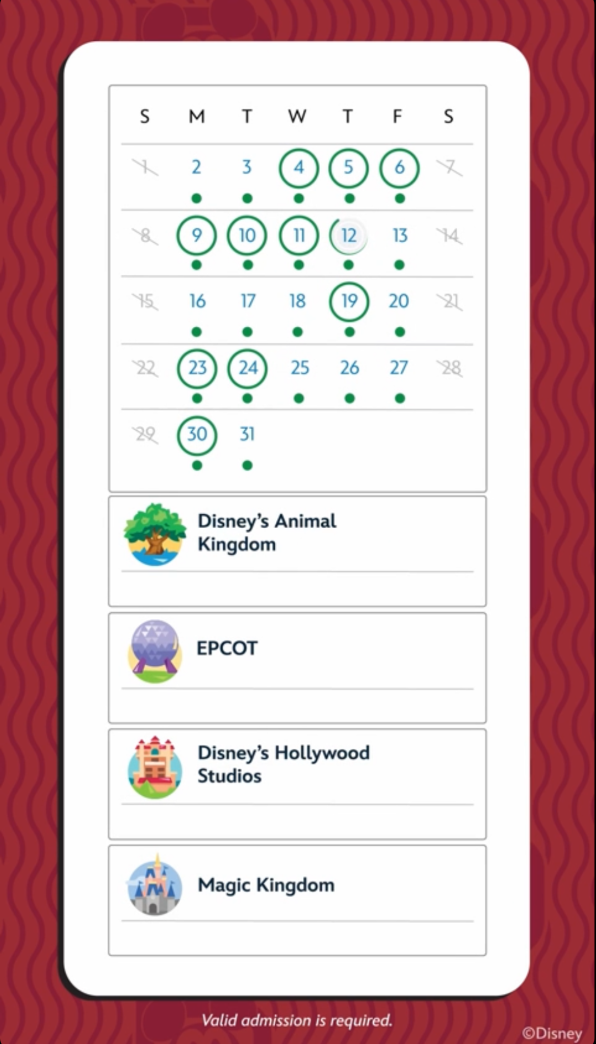 FIRST LOOK at Disney World Annual Passholder "Good to Go" Days ...