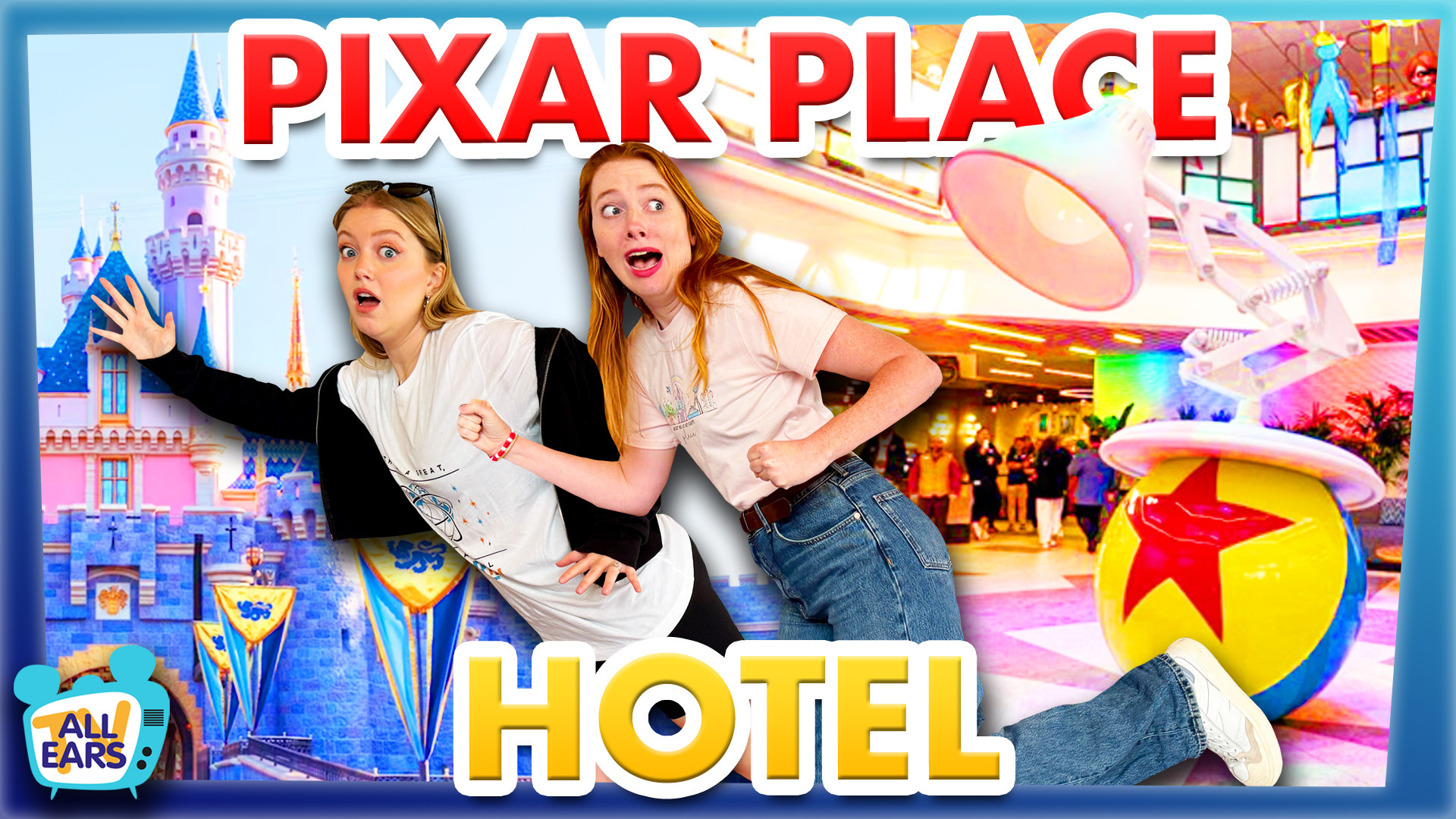 AllEars TV: INSIDE Disneyland's BRAND NEW Hotel - Pixar Place Full Tour ...