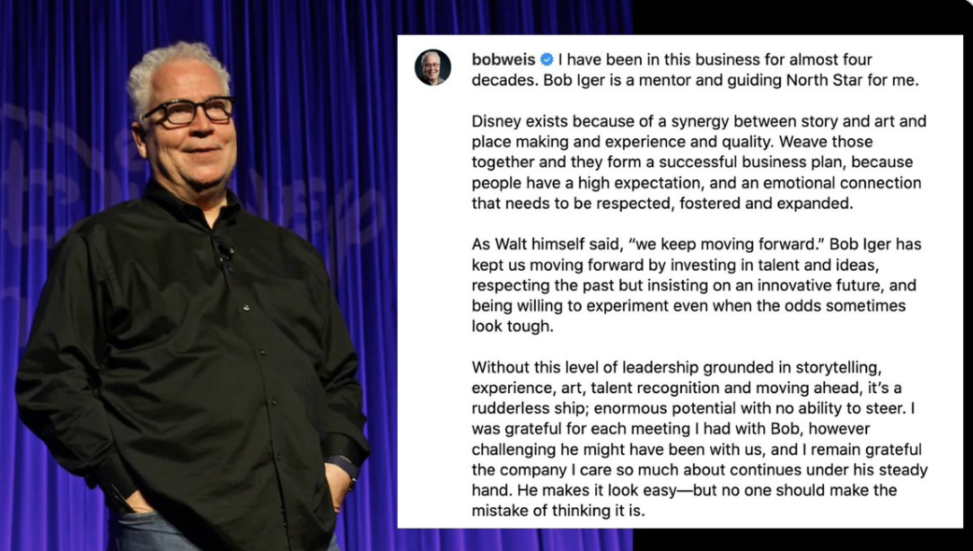Former Disney CEO Michael Eisner and Celebrities Back Iger Amidst Proxy ...