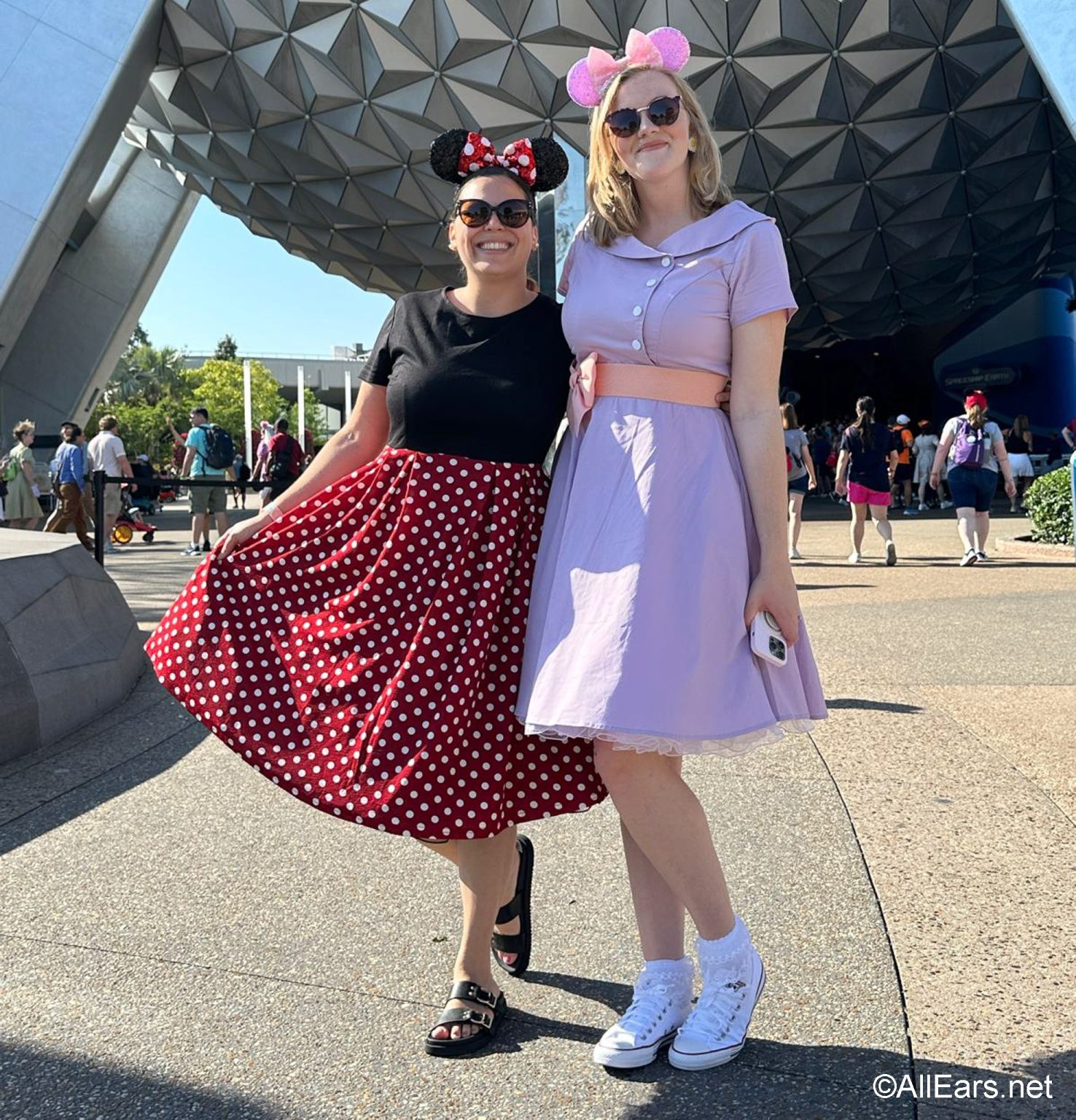 We Ran Into a TON of Fashion ICONS in EPCOT Today ? - AllEars.Net