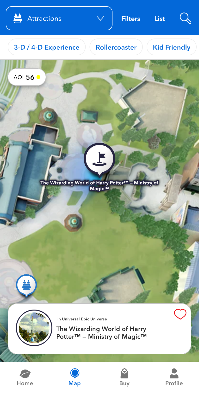 NEWS: The Epic Universe Map Is LIVE on the Universal App… and We Found ...