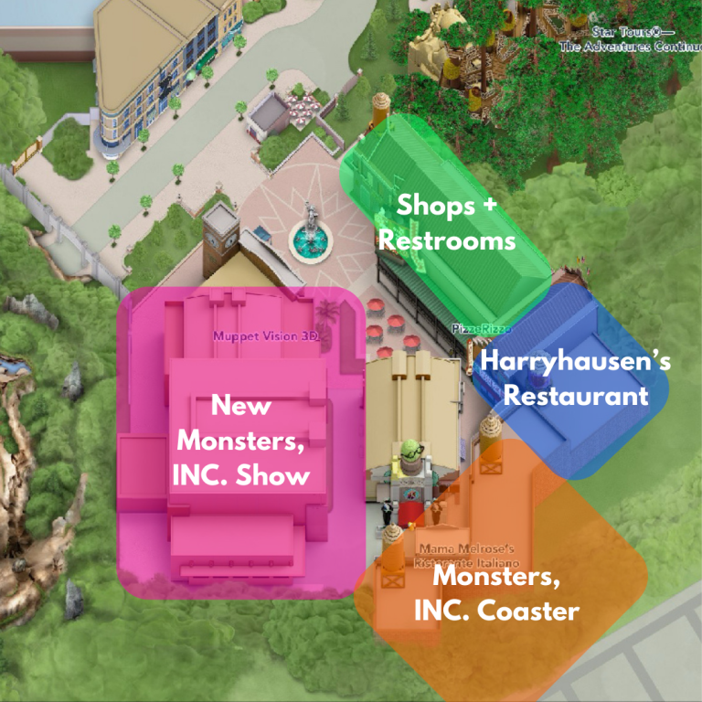 These 4 Maps Show the Fate of Disney's Hollywood Studios - AllEars.Net