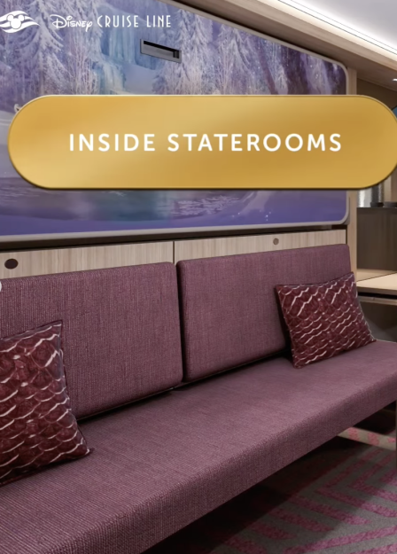 FIRST LOOK at Staterooms for the NEW Disney Adventure Cruise Ship ...