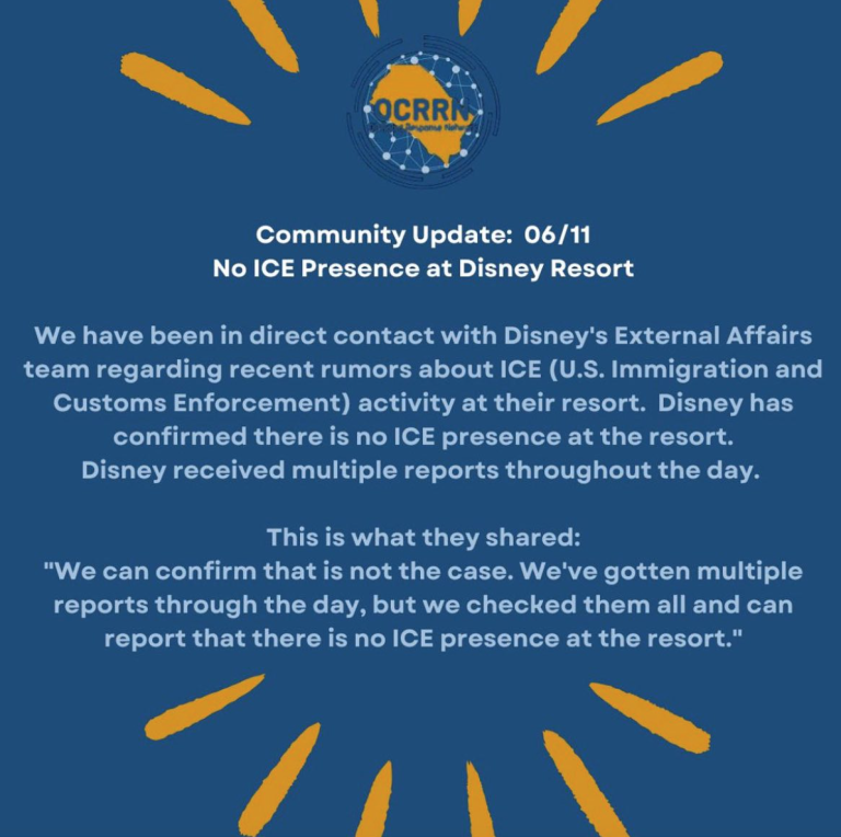 NEWS: Disney Confirms No ICE Presence at Disneyland Resort - AllEars.Net