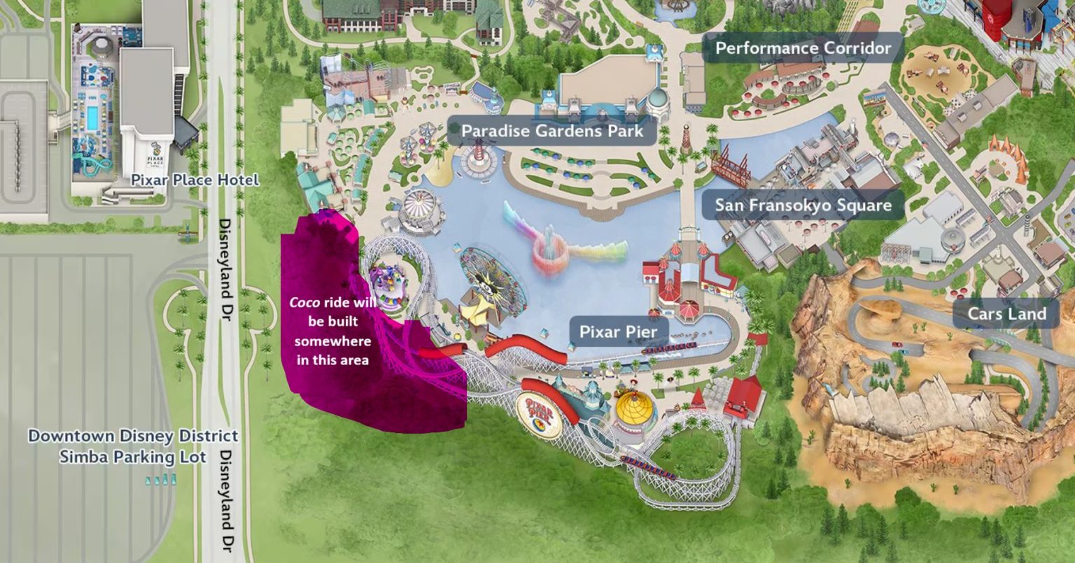 These 4 Maps Show the Fate of Disneyland - AllEars.Net