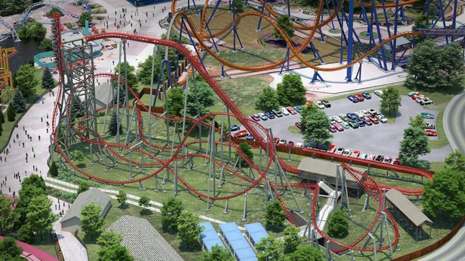 NEW Theme Park Coaster Keeps Breaking Down Causing Riders to Evacuate ...
