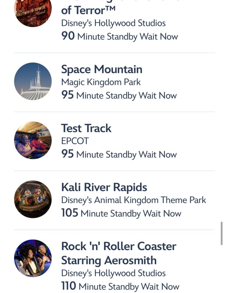 8 Disney World Rides That Have Shockingly LONG Wait Times Right Now ...