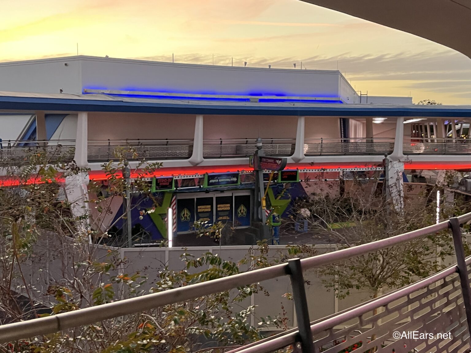 ALERT! New Construction Walls Are Up at Buzz Lightyear's Space Ranger ...