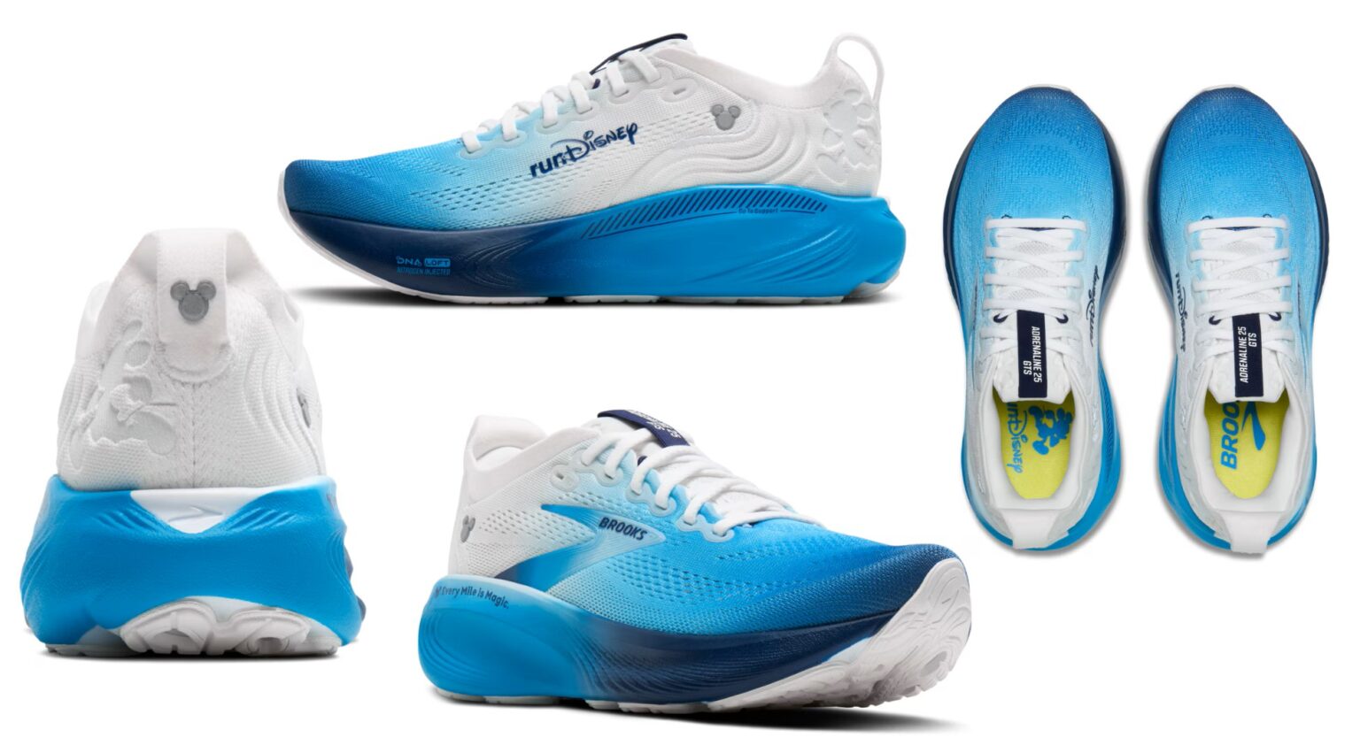 NEW Brooks x runDisney Shoe Collection Released for Disney World ...