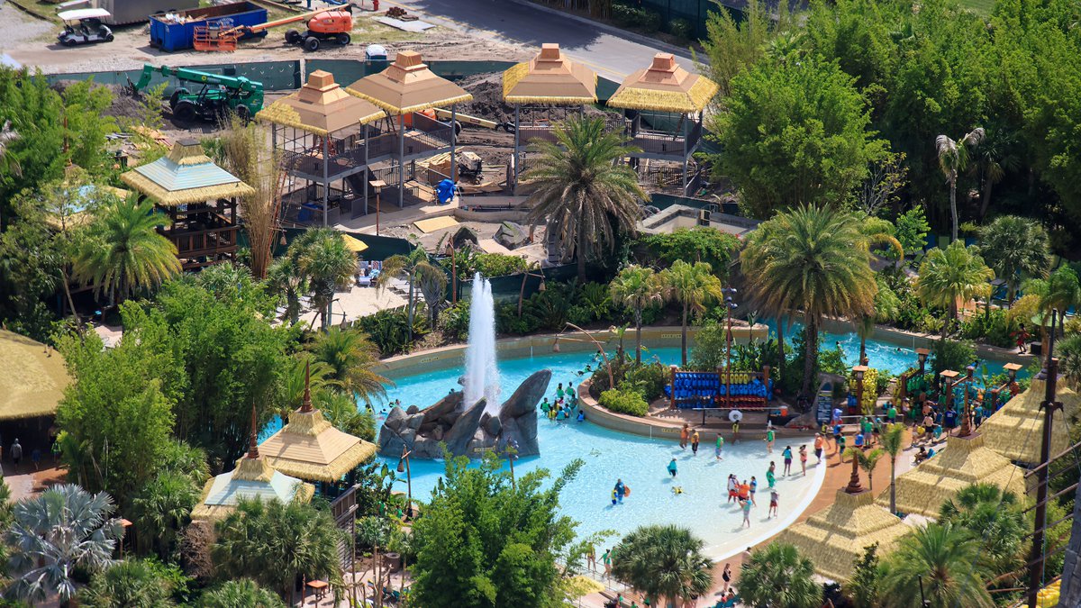 NEW Look at the Construction at Universal's Volcano Bay - AllEars.Net