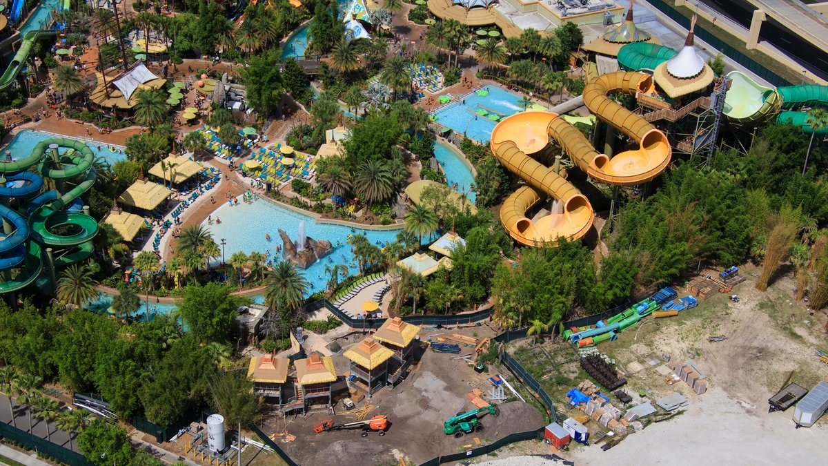 NEW Look at the Construction at Universal's Volcano Bay - AllEars.Net