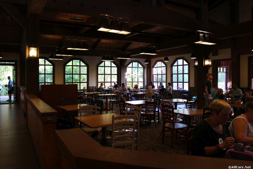Interior Pictures of Riverside Mill Food Court in Walt Disney World ...