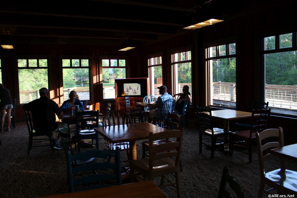 Interior Pictures of Riverside Mill Food Court in Walt Disney World ...