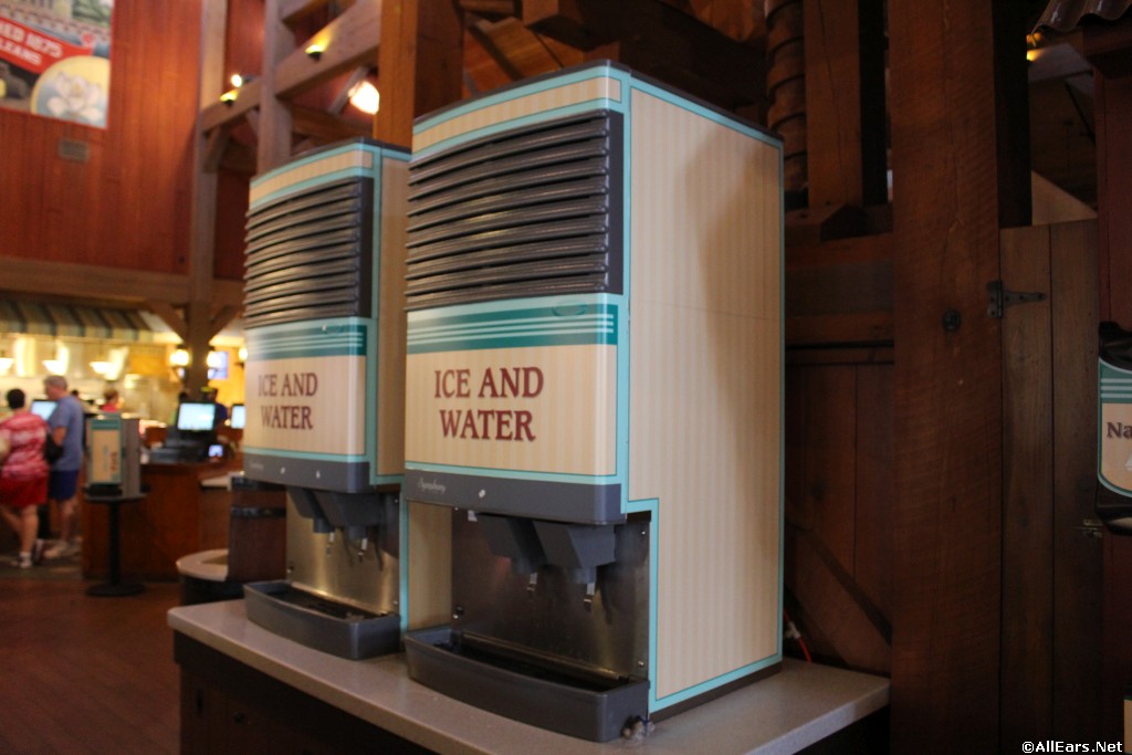 Interior Pictures of Riverside Mill Food Court in Walt Disney World ...