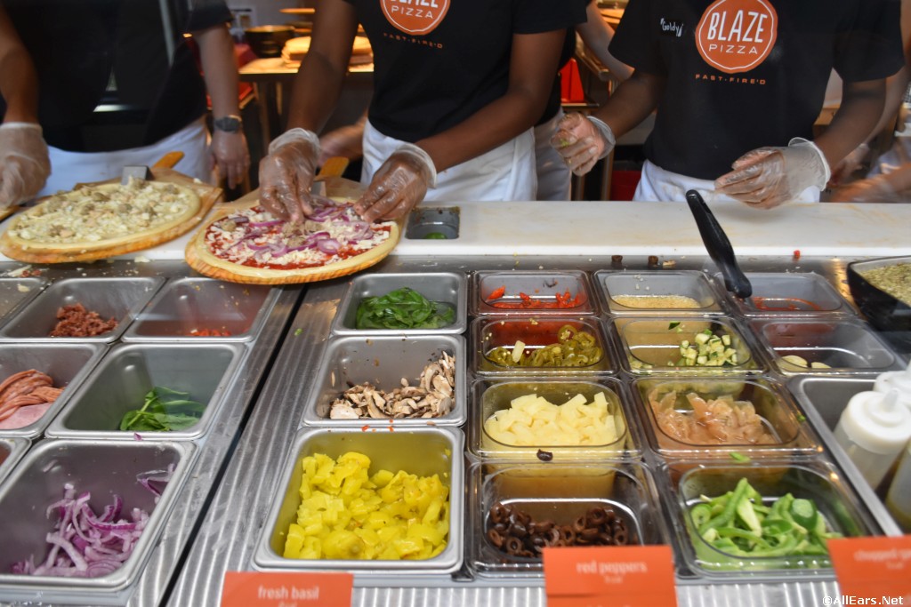 Interior Pictures of Blaze Fast-Fire'd Pizza in Walt Disney World ...