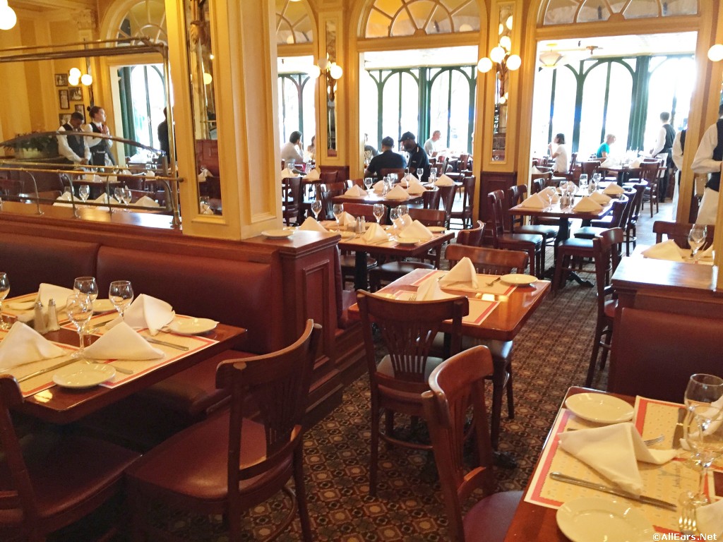 Interior Pictures of Chefs de France in Walt Disney World - AllEars.Net