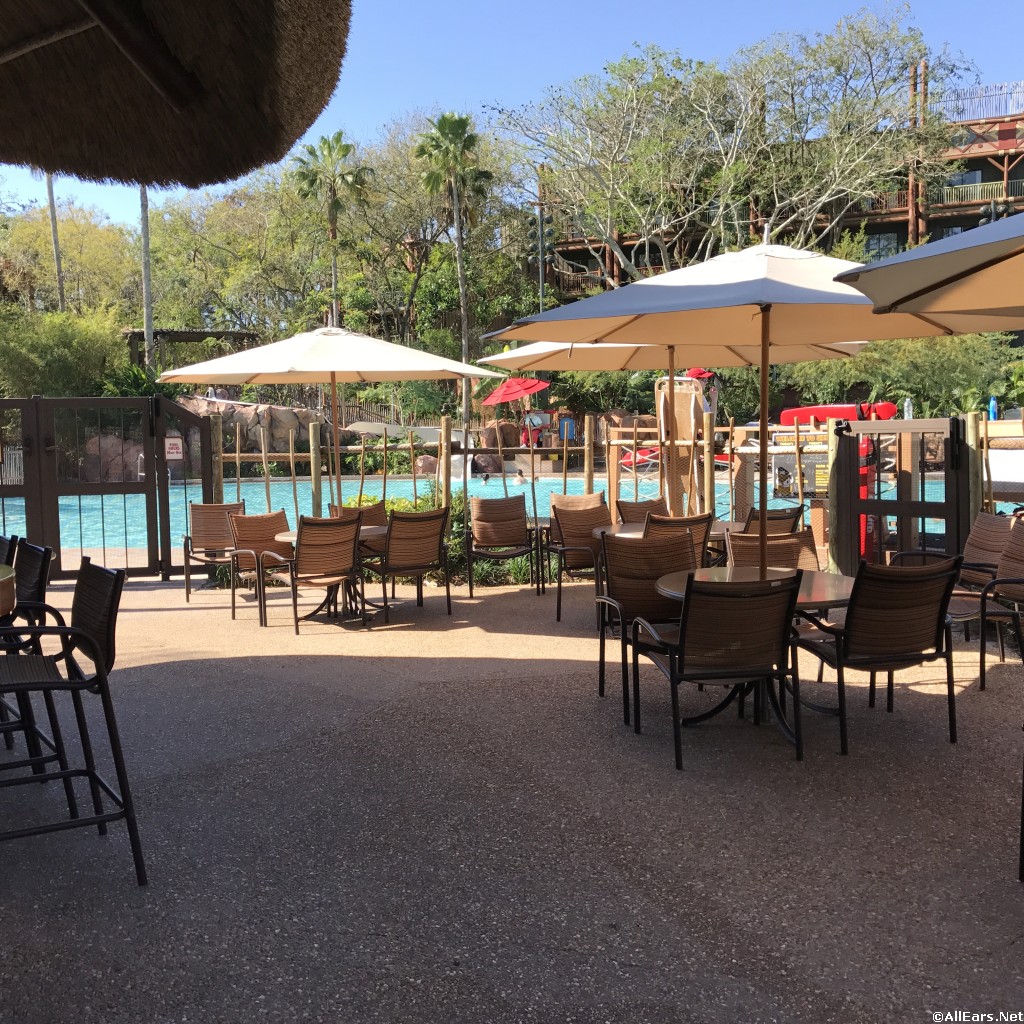 Exterior Pictures of Uzima Springs Watering Hole in Walt Disney World ...